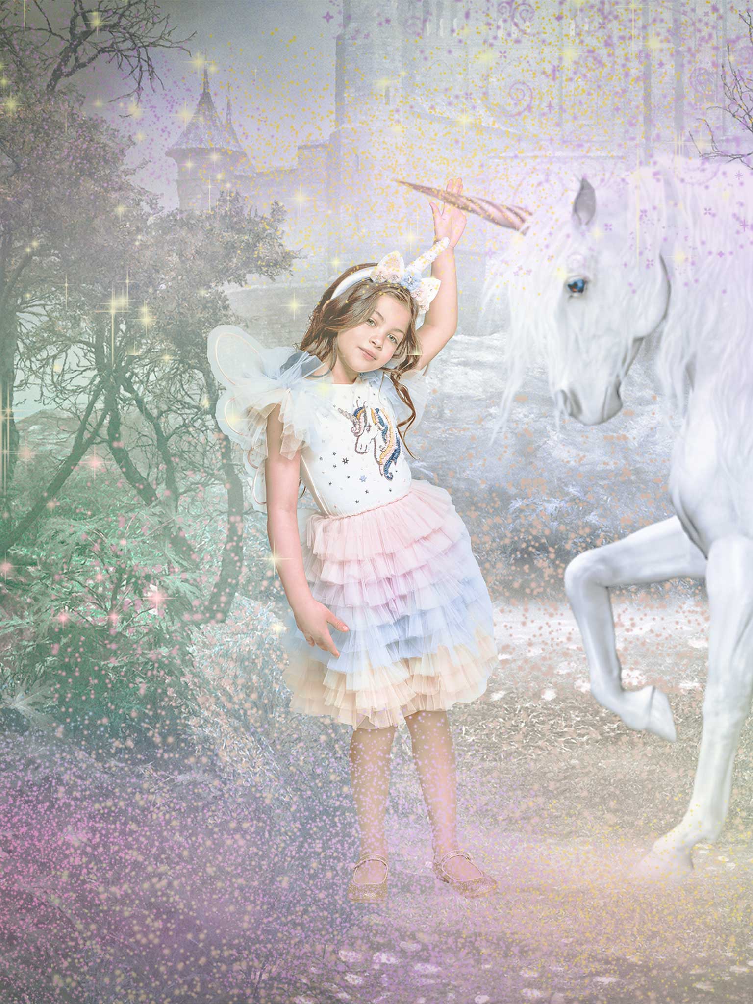 Unicorn Twinkle White Tutu Dress | Tutu du Monde – Tutu Du Monde US